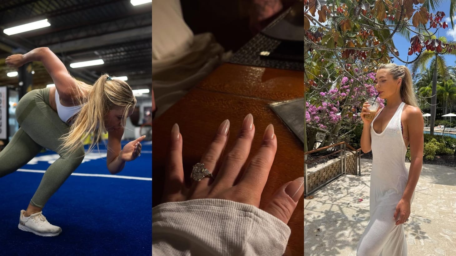 Photos: Jake Paul’s fiancée Jutta Leerdam shows off engagement ring in ...