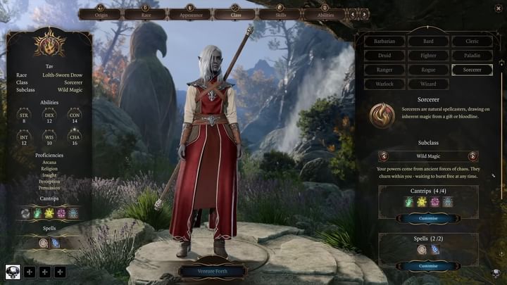 Baldur's Gate 3: Best Bard College of Glamour build guide