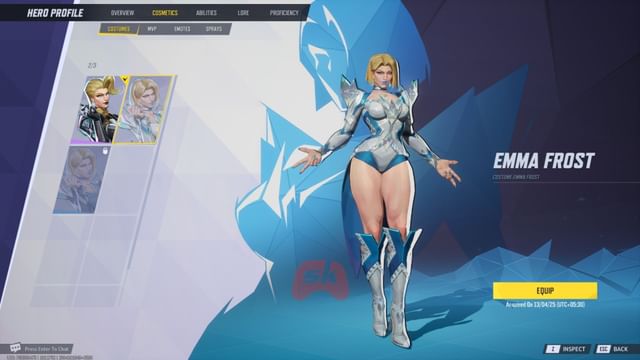 Emma Frost skin: All Marvel Rivals Emma Frost skins: Tier list and prices