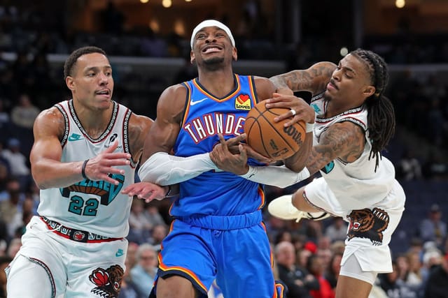 Memphis Grizzlies vs OKC Thunder predicted starting lineups and depth charts for Game 1 (April ...