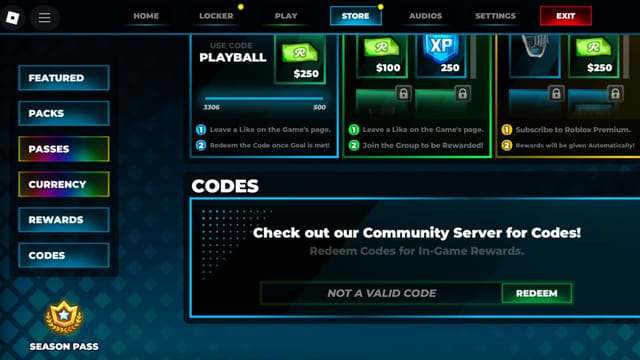 Baseball Universe codes