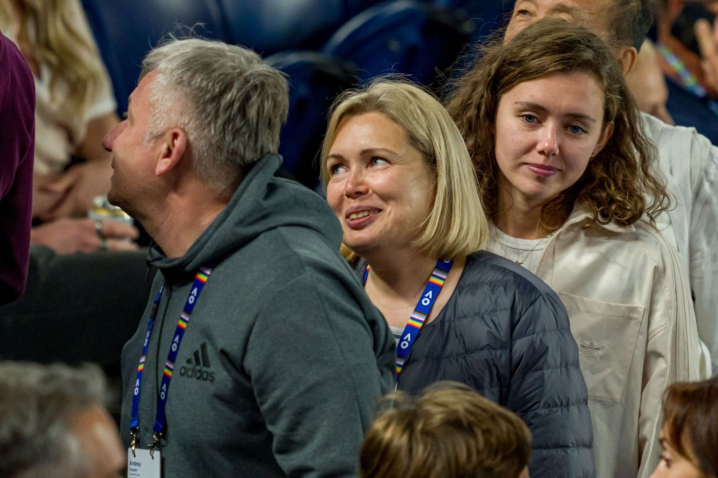 Elena Rybakina's parents make rare appearance with her sister as she ...