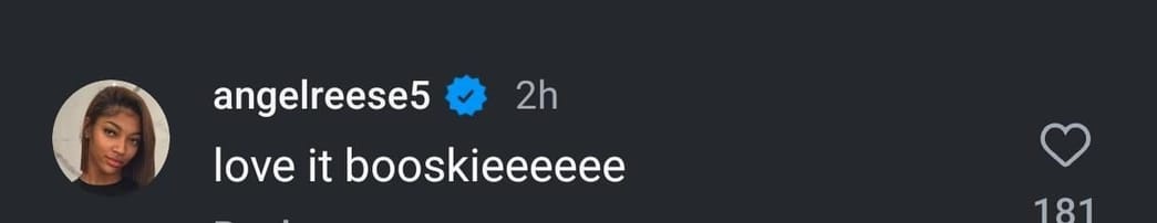 Angel Reese, Kamilla Cardoso & Te-Hina Paopao react as Raven Johnson ...