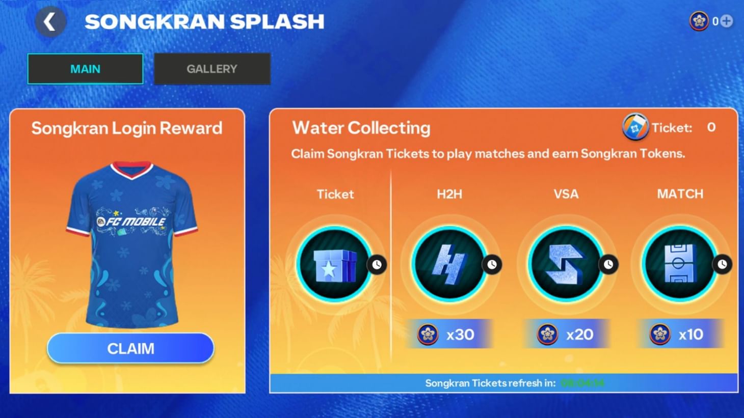 EA FC Mobile Songkran Splash promo: All chapters explained