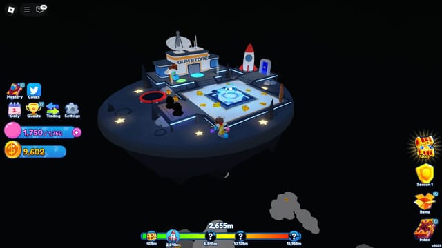 Bubble Gum Simulator Infinity Overworld guide