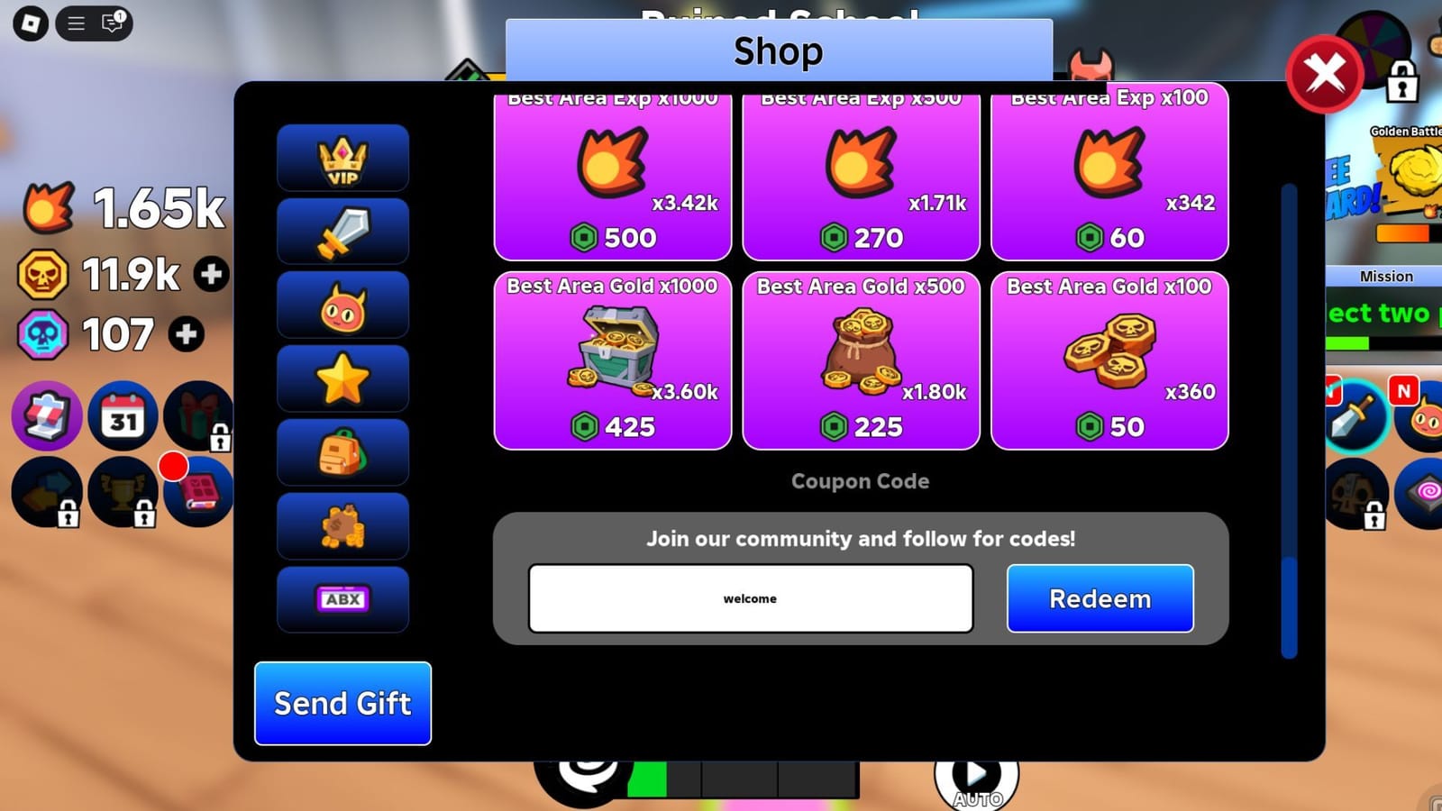 Force Master X codes