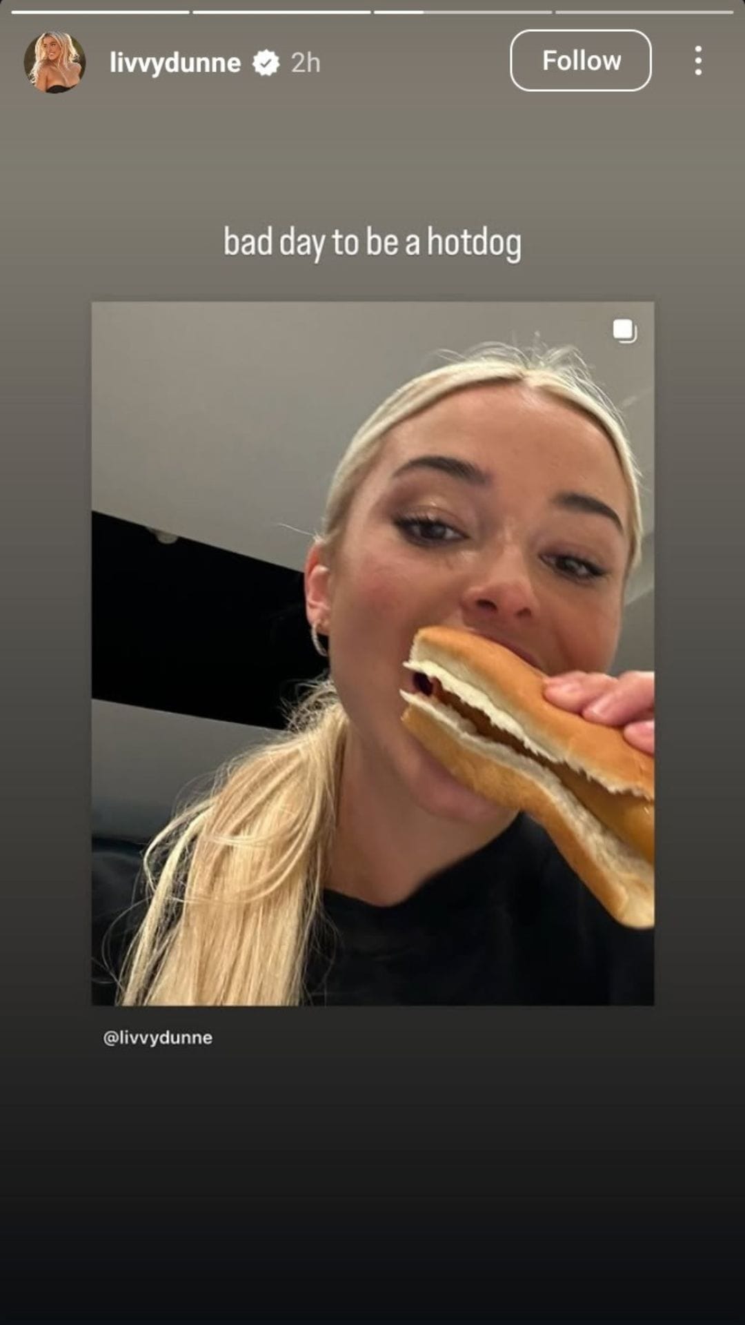 Olivia Dunne shares hilarious take on her food adventure during her ...
