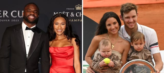 Frances Tiafoe's girlfriend Ayan & Sebastian Korda's girlfriend Ivana ...