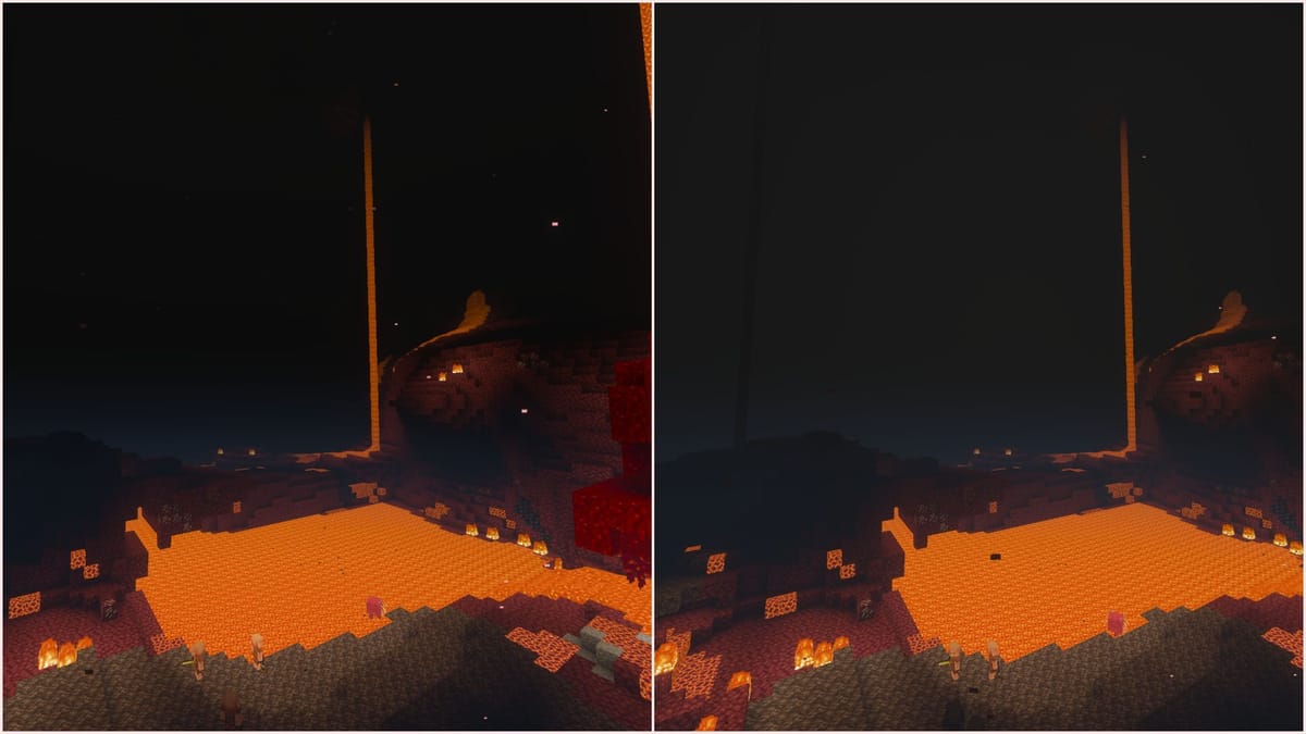 Every Minecraft Vibrant Visual setting explained