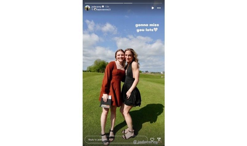 Jade Carey gets heartfelt sendoff from ex-Oregon State teammate as collegiate career ends