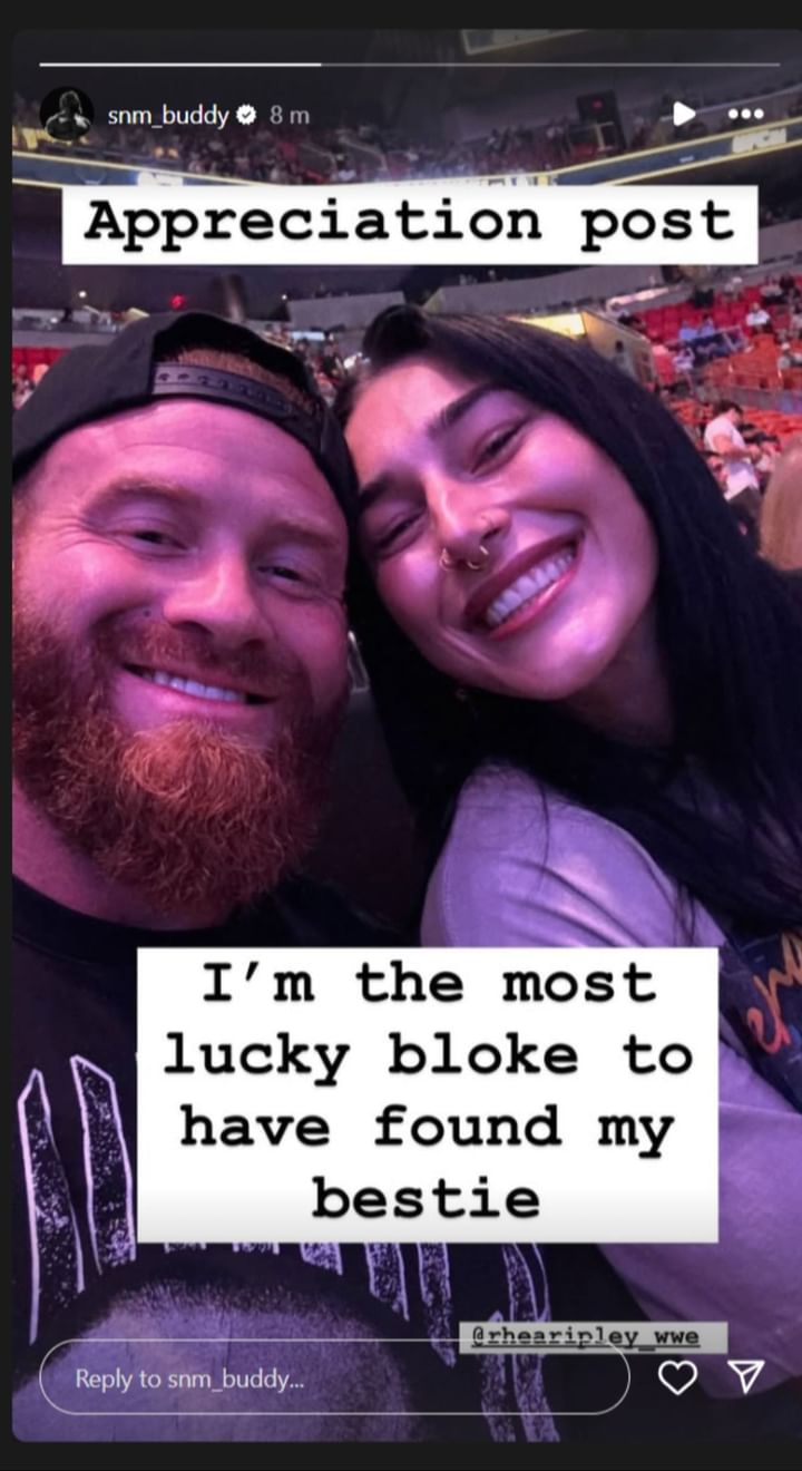 Rhea Ripley’s husband sends personal message ahead of WrestleMania 41