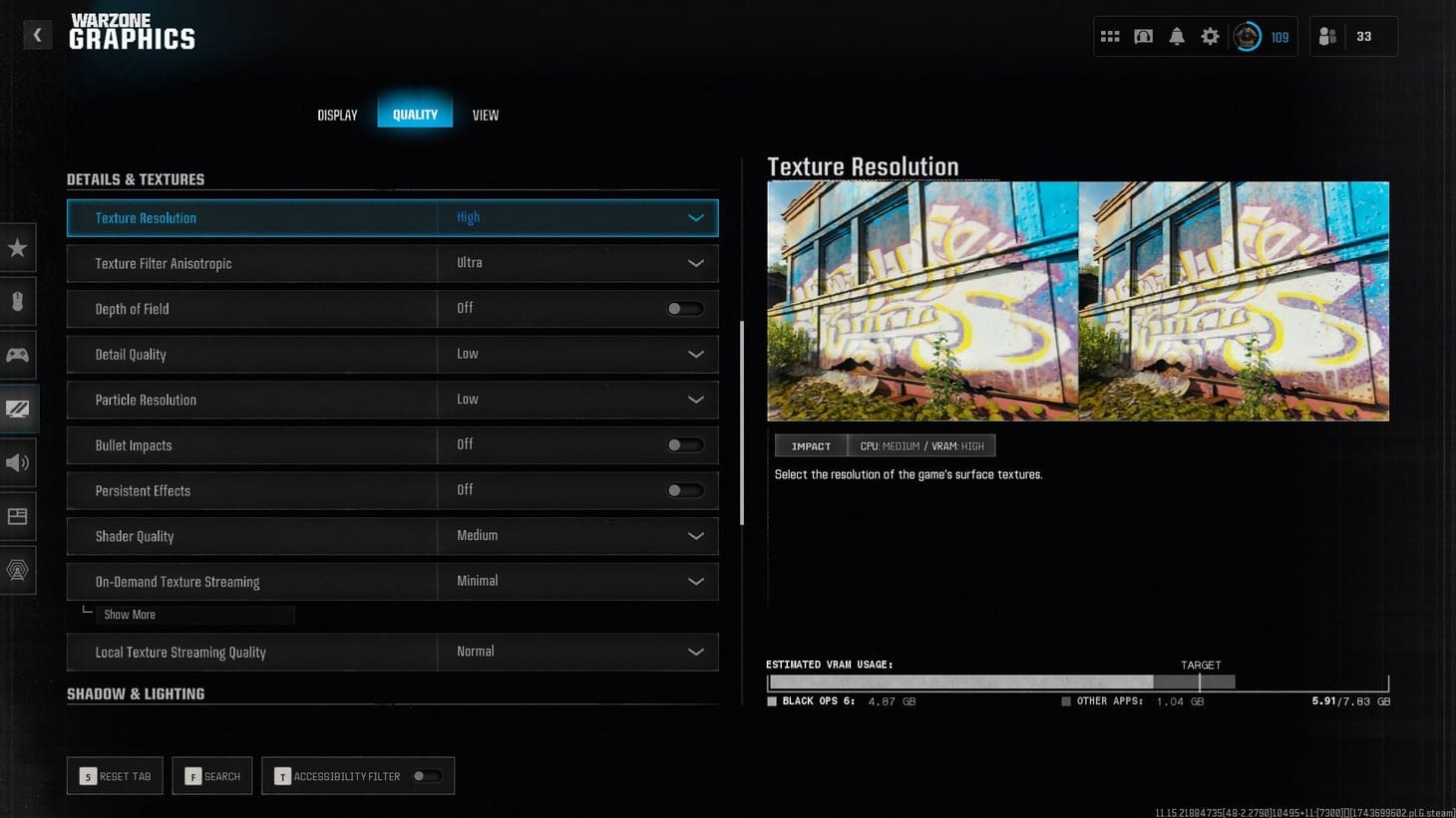 Best graphics settings for Verdansk in Warzone