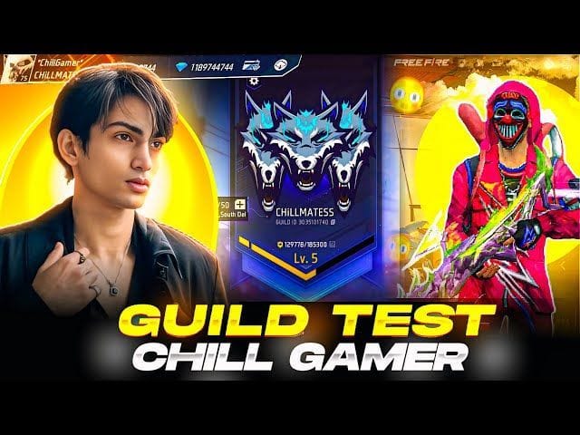 Chill Gamer की Free Fire MAX ID, स्टैट्स और अन्य जानकारी