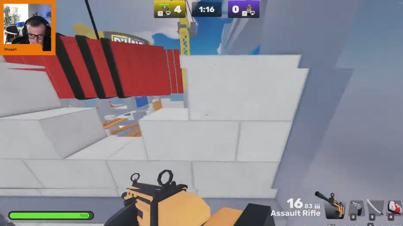 How did Shayph stage a comeback in Roblox The Hunt: Mega Final?