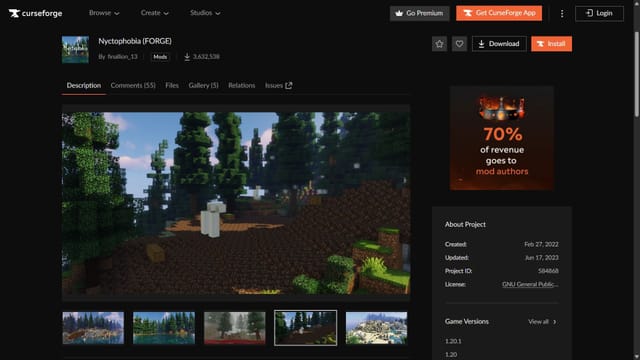 Minecraft Nyctophobia mod guide: Features and how to download