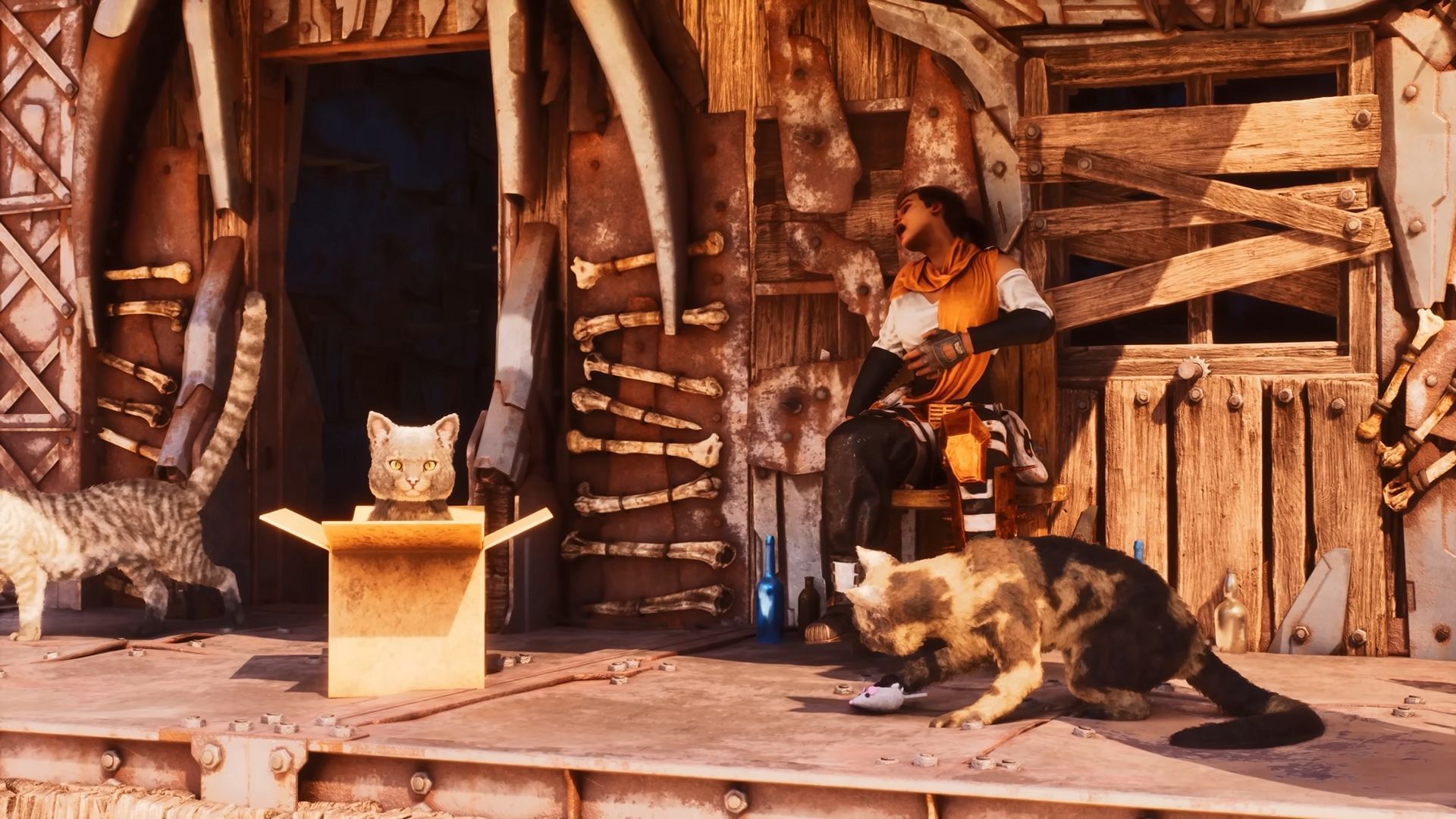 Ark Survival Ascended has cats now, and it's not an April Fools joke