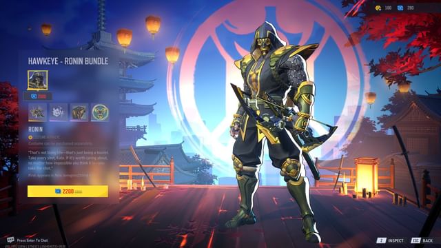 How to unlock Hawkeye Ronin skin in Marvel Rivals