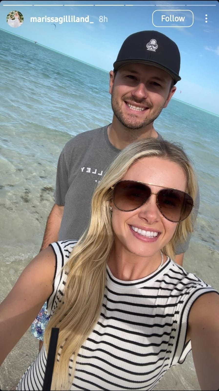 Todd Gilliland and his wife embrace the island life at Turks and Caicos