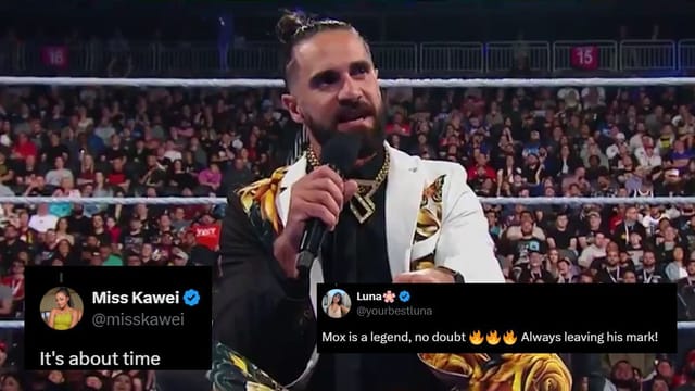"It's about time," "Always leaving his mark!" - Fans erupt after Seth ...