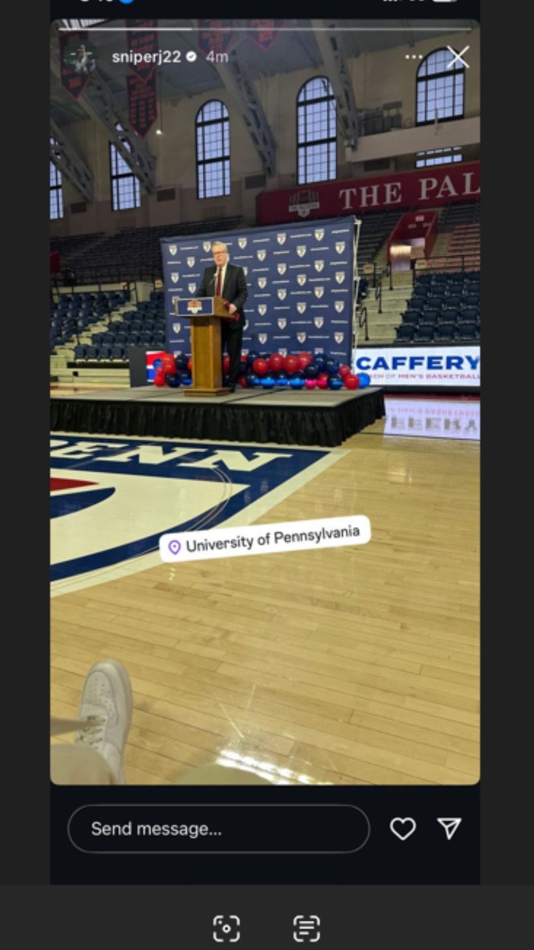 New Penn HC Fran McCaffrey’s son Jack shares picture from his first ...