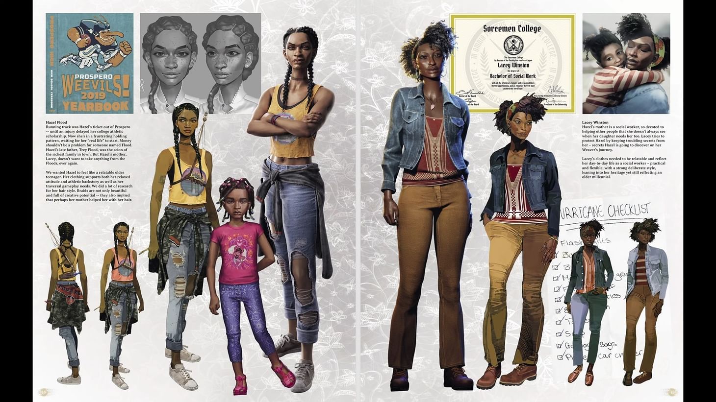 All Hazel's Outfits from South of Midnight