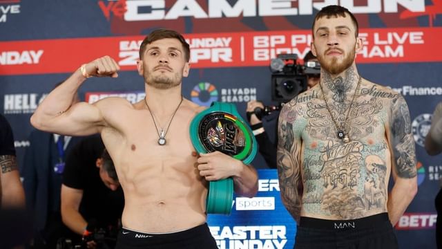 Lee Cutler vs. Sam Eggington: Live round-by-round updates