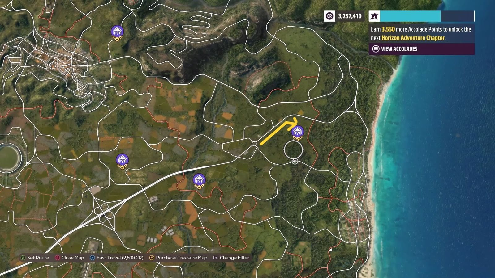 Forza Horizon 5: All Barn Finds locations on map