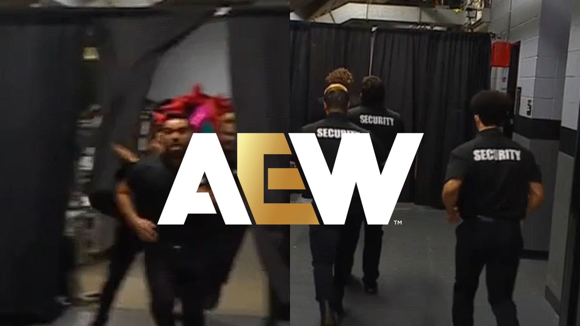 AEW backstage incident; security forced to separate talents