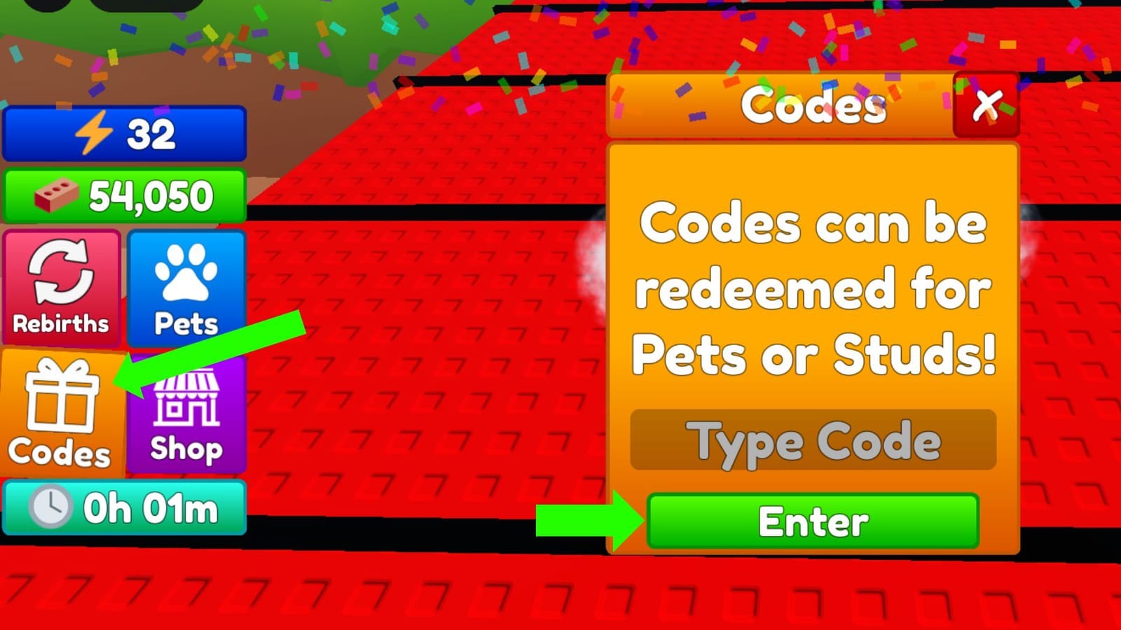 Slingshot Race codes