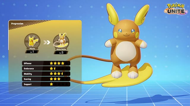 How to get Alolan Raichu in Pokemon Unite