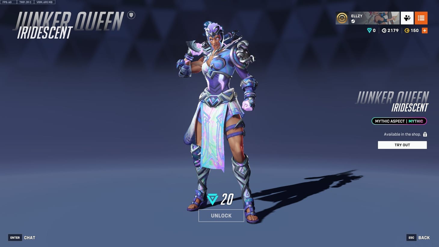 Iridescent Mythic Aspects in Overwatch 2: All variants and how to unlock