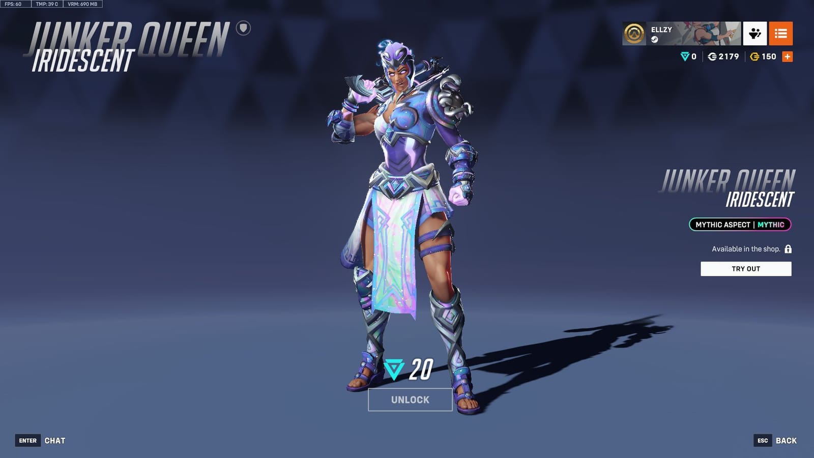 Iridescent Mythic Aspects in Overwatch 2: All variants and how to unlock