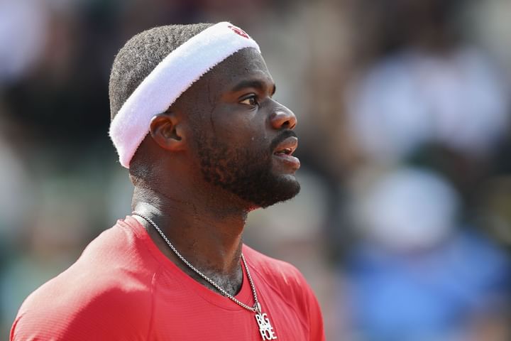 Frances Tiafoe’s eyes widened in awe as he witnesses Hailey Baptiste’s ...