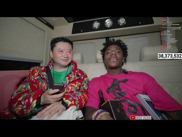 IShowSpeed meets up with Chinese singer Wowkie Zhang and sings Sunshine ...