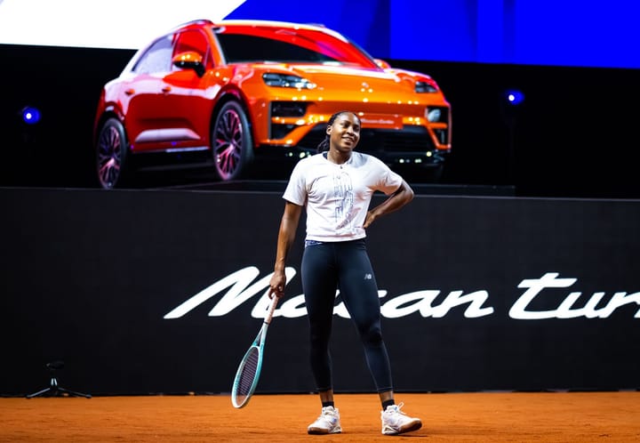 Coco Gauff, Jessica Pegula, Emma Navarro spotted training in Stuttgart ...