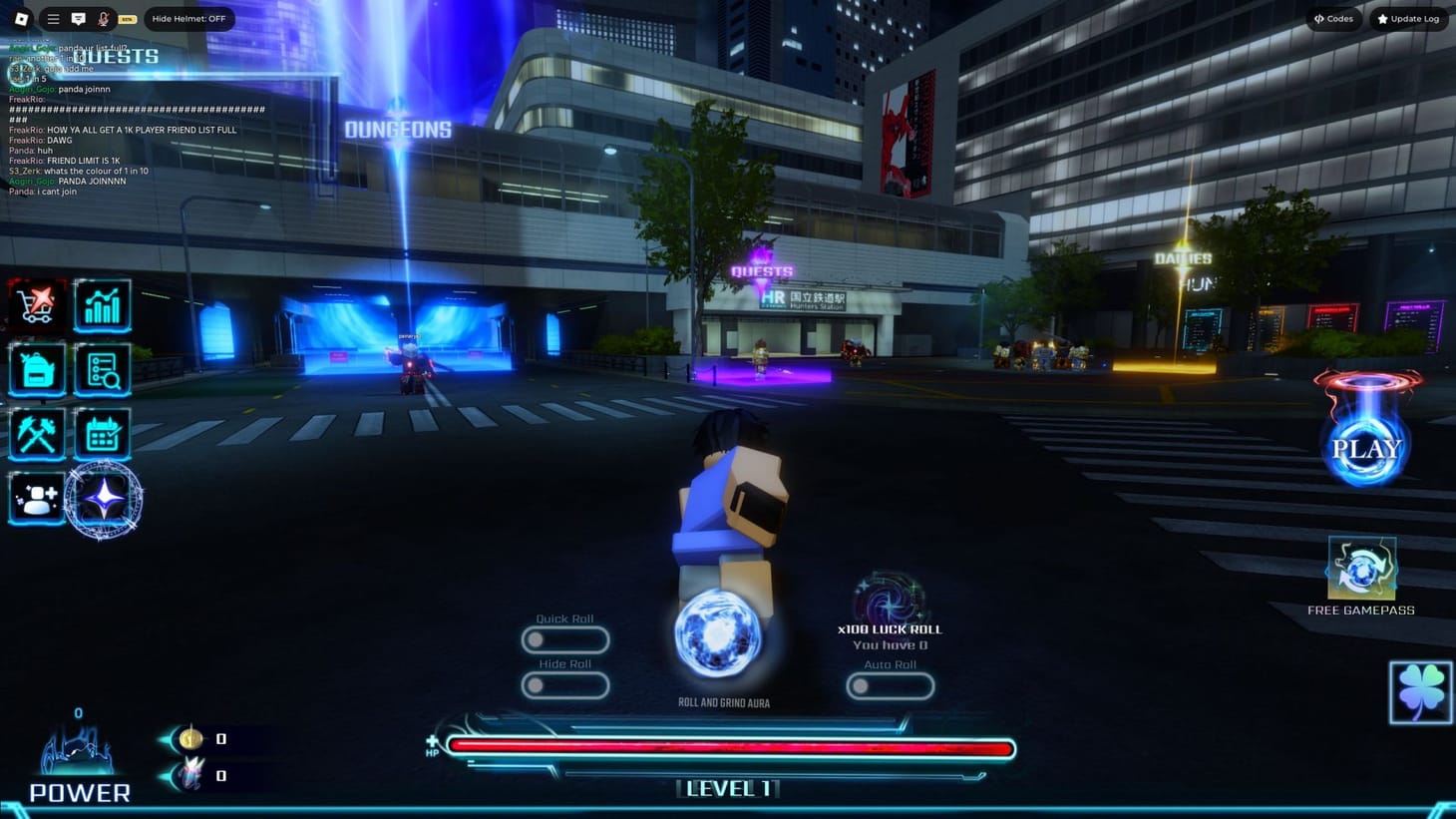 How to get the Quick Roll gamepass for free in Roblox Hunters