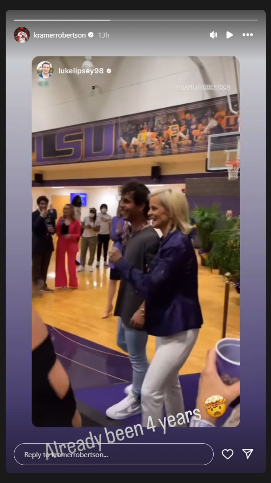 "Already been 4 years": Kim Mulkey's son Kramer Robertson relives the ...