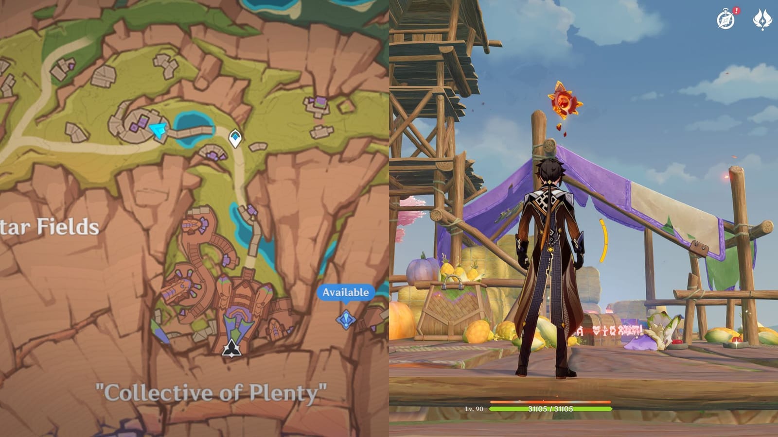 Genshin Impact Collective of Plenty Pyroculus locations