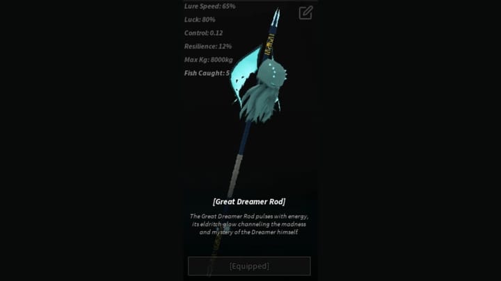 Great Dreamer Rod in Fisch: How to get, stats, and best enchantment
