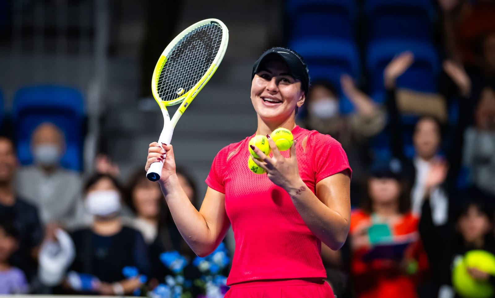 Bianca Andreescu explores the streets of Spain ahead of WTA return at Rouen