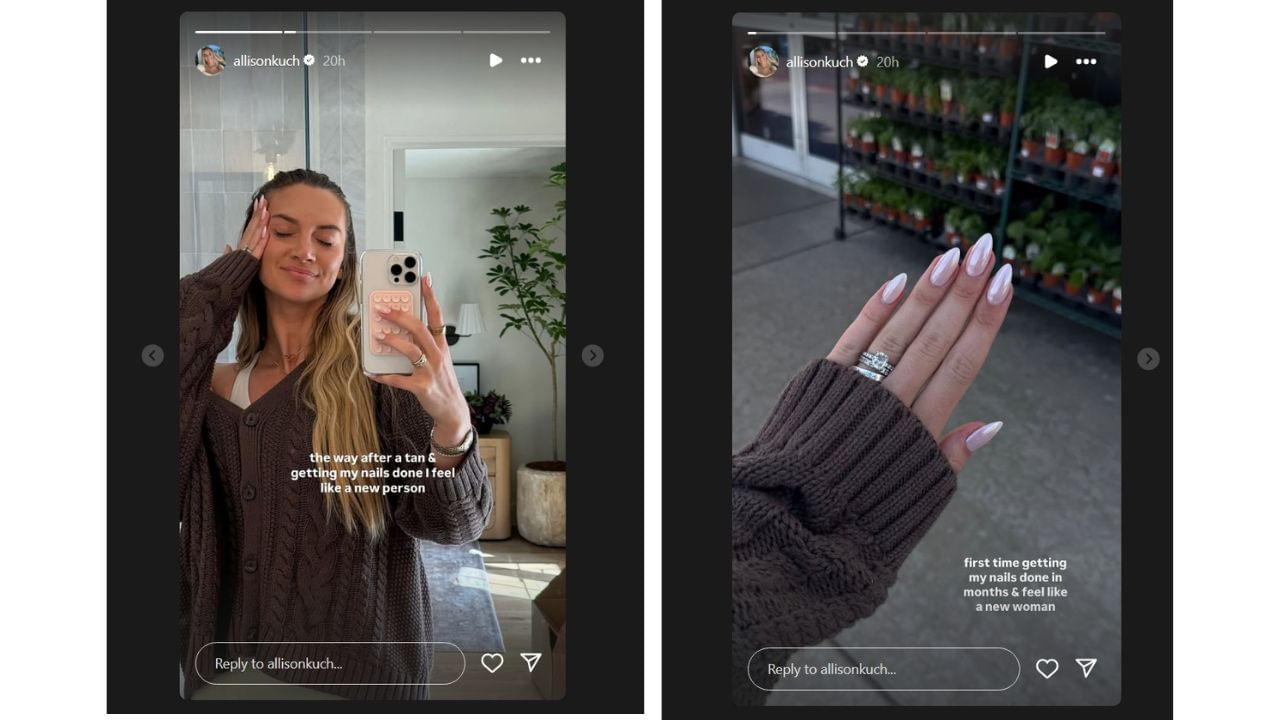 Ex-Raiders DE Isaac Rochell's wife Allison Kuch enjoys self-care ...