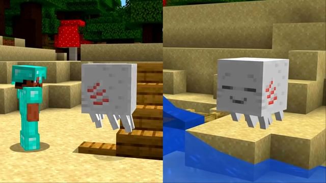 How to tame happy ghast in Minecraft
