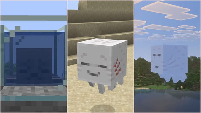 Minecraft player shares a cursed way to use dried ghast blocks