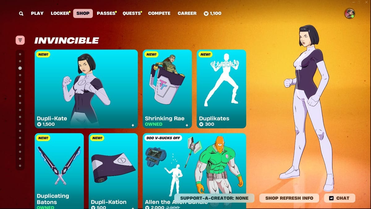 How to get the Dupli-Kate skin in Fortnite