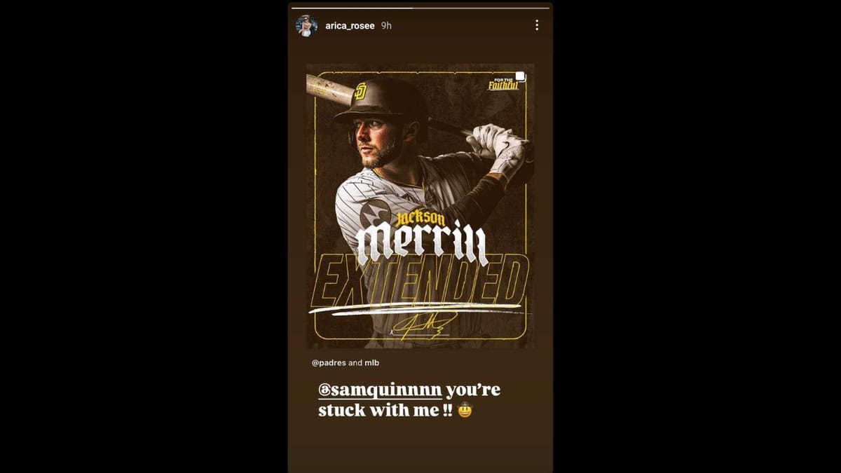 Joe Musgrove's fiancee Arica sends hilarious 4-word warning to Jackson ...