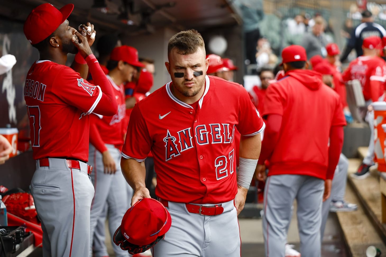 What the numbers say about Mike Trout's 2025 season so far: To worry or ...