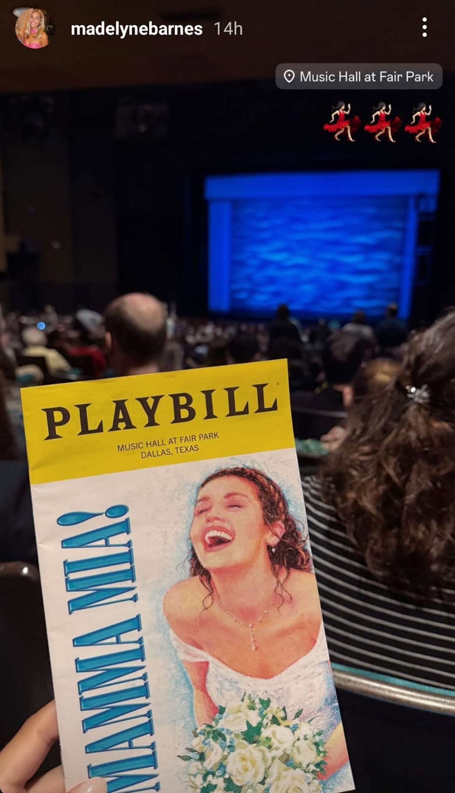 Quinn Ewers' girlfriend Mady Barnes enjoys Mamma Mia! musical at ...