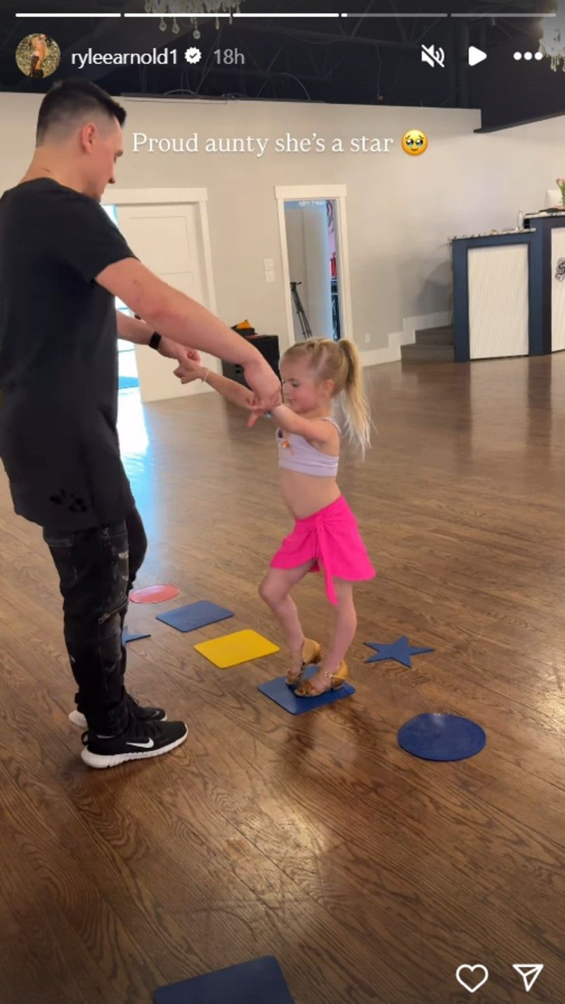 Stephen Nedoroscik's DWTS partner Rylee Arnold shares adorable "proud ...