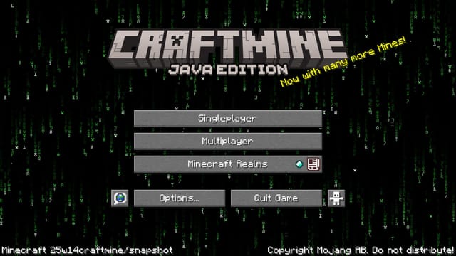 How to download Minecraft April Fools 2025 Craftmine update