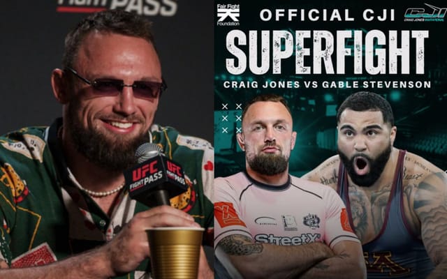 Gable Stevenson: Craig Jones confirmed to face Olympic champ Gable ...